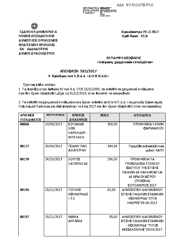 | ΥπερΔιαύγεια: αναζήτηση στα άδυτα του Ελληνικού δημοσίου